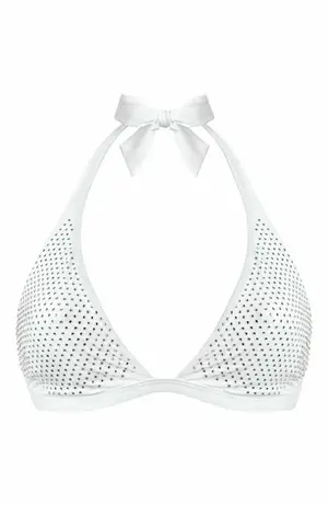 Vilebrequin Embellished Halterneck Bikini Top