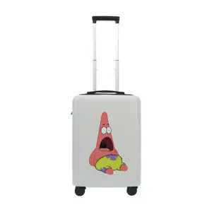 FUL Nickelodeon Spongebob-patrick 22.5" Carry-on Luggage - White