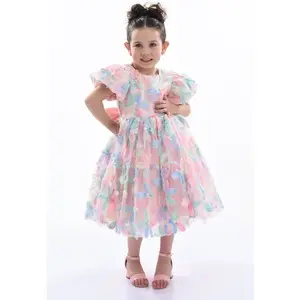 MIMI TUTU Daisy Dress - Peach Pink