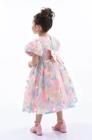 MIMI TUTU Daisy Dress - Peach Pink