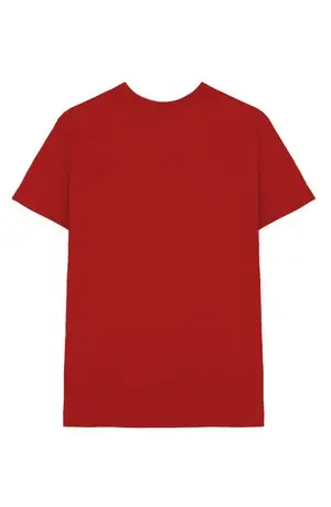 DALIX Lil Smile Jersey Tee - Red