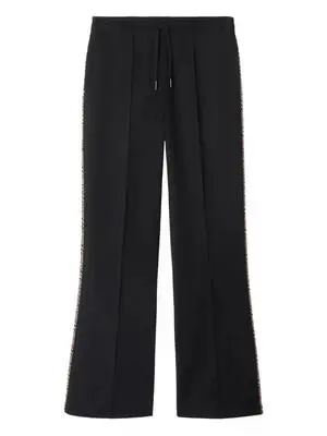 Burberry Check-Trim Trousers