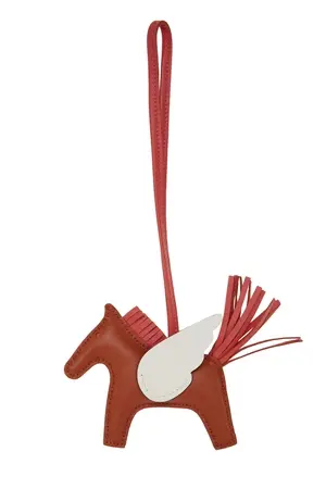 Hermès Lambskin Rodeo Pegase Bag Charm