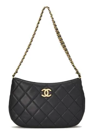 Chanel Caviar Triple Chain Shoulder Bag