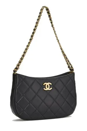 Chanel Caviar Triple Chain Shoulder Bag