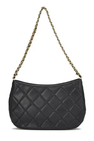 Chanel Caviar Triple Chain Shoulder Bag
