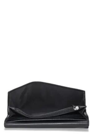 Chanel Embossed Camellia Calfskin Wallet