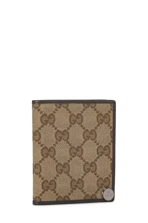 Gucci Gg Canvas Card Holder