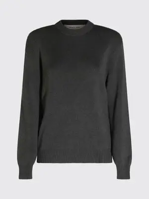 GOLDEN GOOSE Relaxed Fit Cotton-blend Crewneck Jumper With Rear Logo