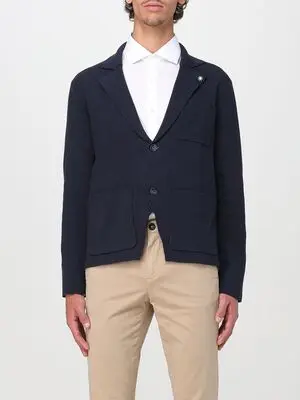 MANUEL RITZ Tailored Blazer - Blue