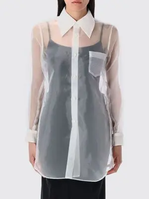Comme Des Garçons Classic Collar, Button Up - White