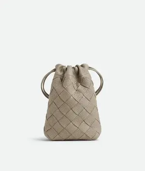Bottega Veneta Vertical Dustbag - Limestone