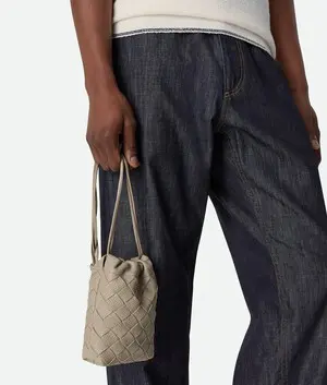 Bottega Veneta Vertical Dustbag - Limestone