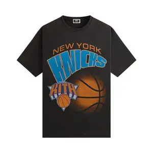Kith For The New York Knicks Vintage Tee - Black | Editorialist