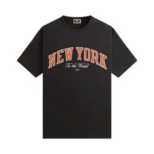 Kith For The New York Knicks Vintage Tee - Black