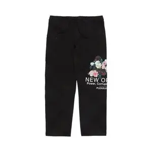 PLEASURES Power Beach Pant - Black