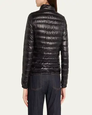 Herno Shiny Nylon Short Down Jacket