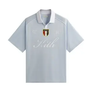 Kith Shadow Stripe Marcel Soccer Top - Blue