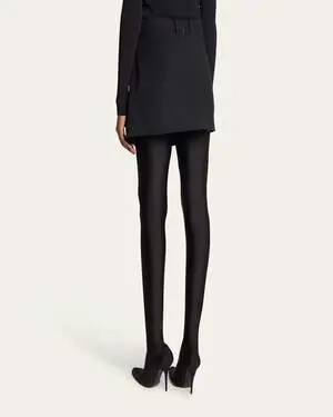 Balenciaga Tailored Double-breasted Mini Skirt