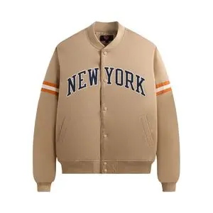 Kith Wings Satin Bomber Jacket - Tan