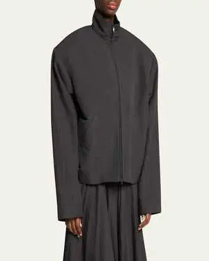 Balenciaga Oversized Tailored Tracksuit Jacket