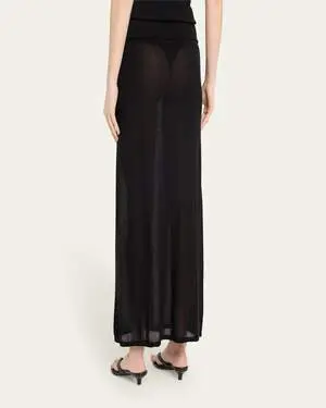 TOTEME Knit Maxi Skirt