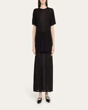 TOTEME Knit Maxi Skirt