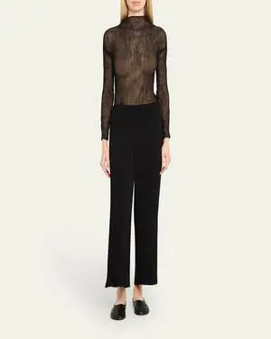 Issey Miyake Hatching Bottoms Pants
