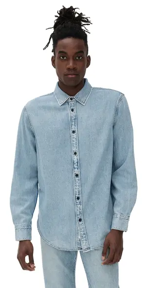 Rag & Bone Finch Denim Shirt - Sunny