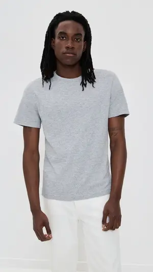 Reigning Champ 1x1 Slub Slim T-shirt - Hgrey