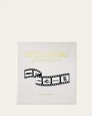 GRAPHIC IMAGE Steven Spielberg: A Retrospective" Leather-bound Book Richard Schickel - Ivory
