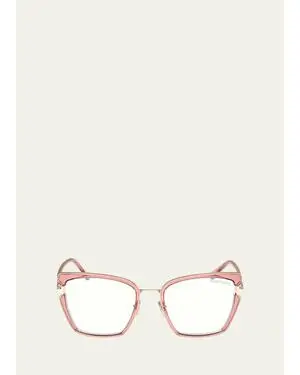 TOM FORD Acetate Butterfly Optical Eyeglasses