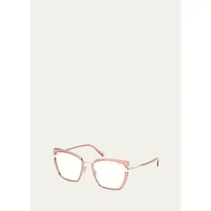 TOM FORD Acetate Butterfly Optical Eyeglasses