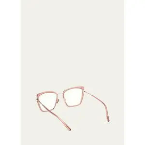 TOM FORD Acetate Butterfly Optical Eyeglasses