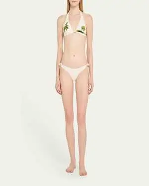 TARA MATTHEWS Maqius Palms Two-piece Swimsuit