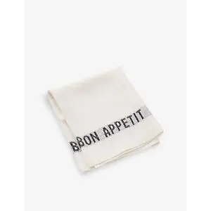 Charvet Bon Appetit Linen Napkin - Rouge