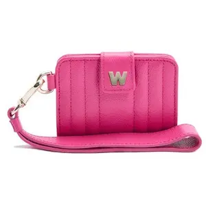 Wolf Mimi Credit Card Holder With Wristlet - Pink