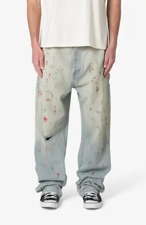 Mnml Ultra Baggy Distressed Jeans