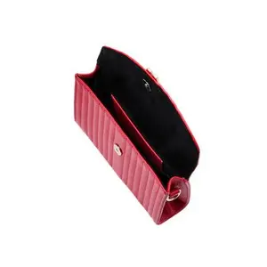 Wolf Mimi Quilted Leather Crossbody Bag With Wristlet - Red