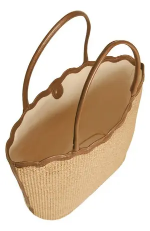 REFORMATION Isabella Tote - Natural Raffia