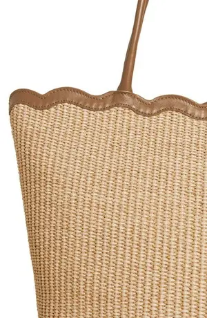 REFORMATION Isabella Tote - Natural Raffia