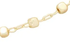 ST. MORAN Beaded Chain Anklet