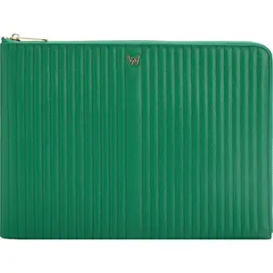Wolf Mimi Laptop Sleeve 13" With Handle - Forest Green