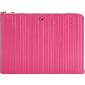 Wolf Mimi Laptop Sleeve 13" With Handle - Pink