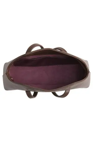 FREJA NEW YORK Mini Chrystie Faux Leather Shoulder Bag - Espresso