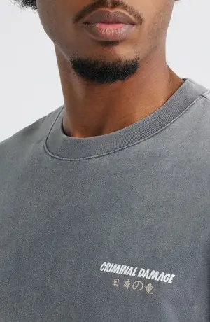CRIMINAL DAMAGE Mythology Graphic T-shirt