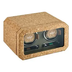 Wolf Cortiça Double Watch Winder With Sustainable Exterior