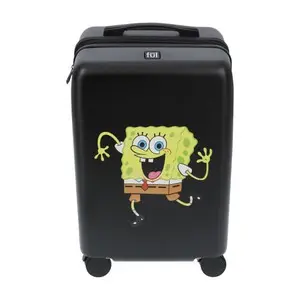 FUL Nickelodeon Spongebob 22.5" Carry-on Luggage - Black