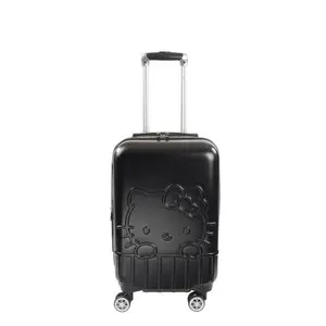 FUL 21-inch Hard-sided Spinner Rolling Carry-on Luggage - Black