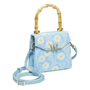 Wolf Evie Small Bag - Sky Daisy Blue